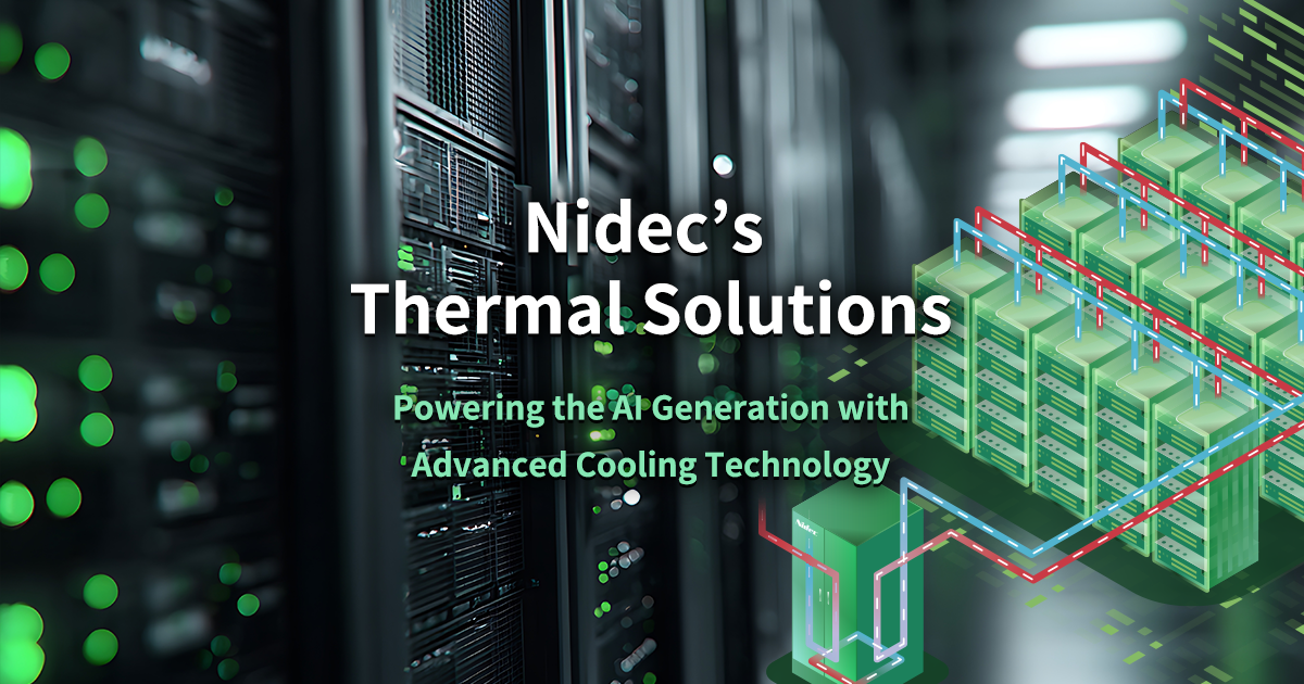 Nidec Launches Innovative Liquid-Cooling Solutions Website Supporting ...